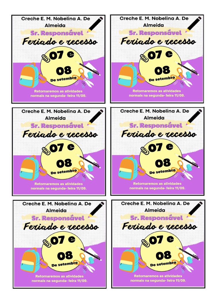 Bilhete de Feriado | PDF