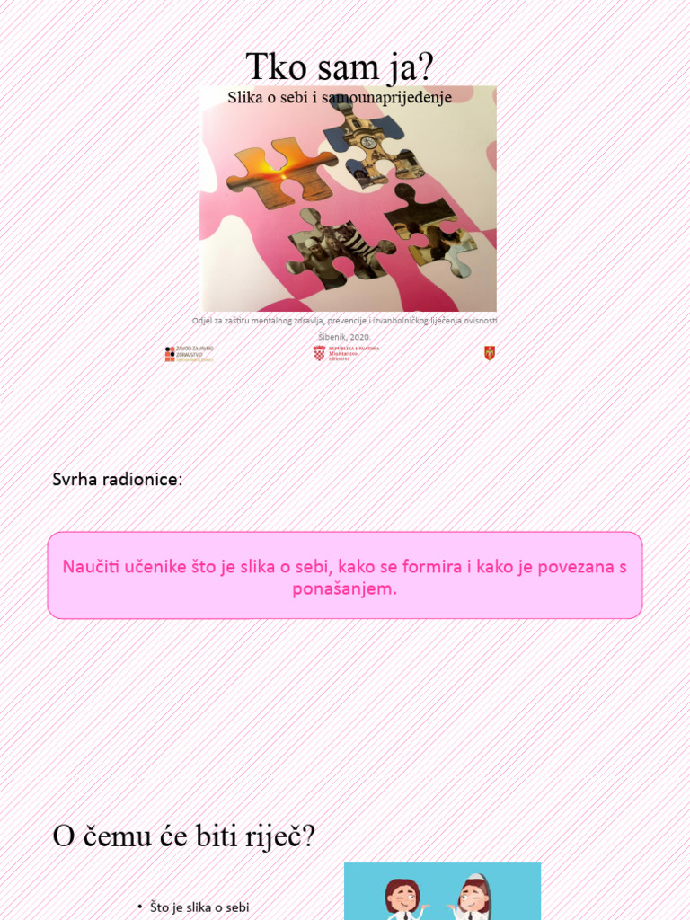 1 Tko Sam Ja Slika o Sebi I Samounaprijedenje | PDF