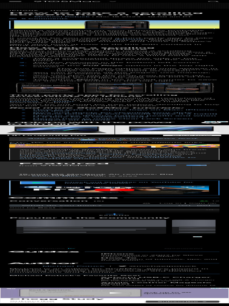 How To Take A Scrolling Screenshot On Iphone - 9to5mac | PDF | Ios ...
