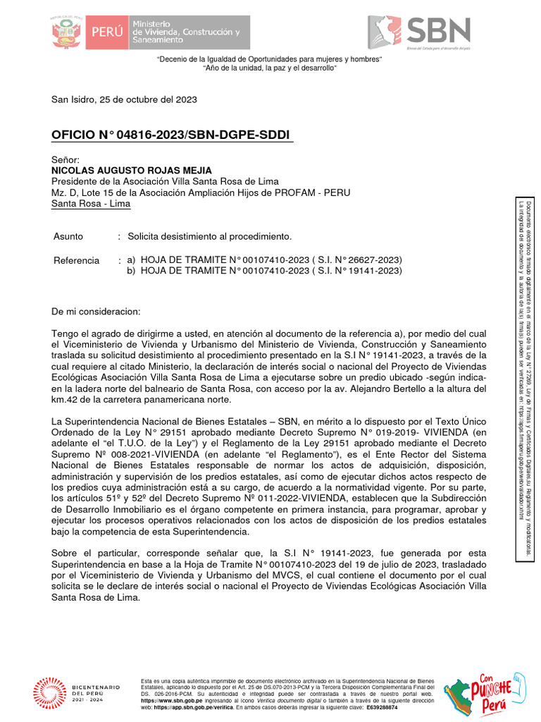 4816-SDDI | PDF | Gobierno