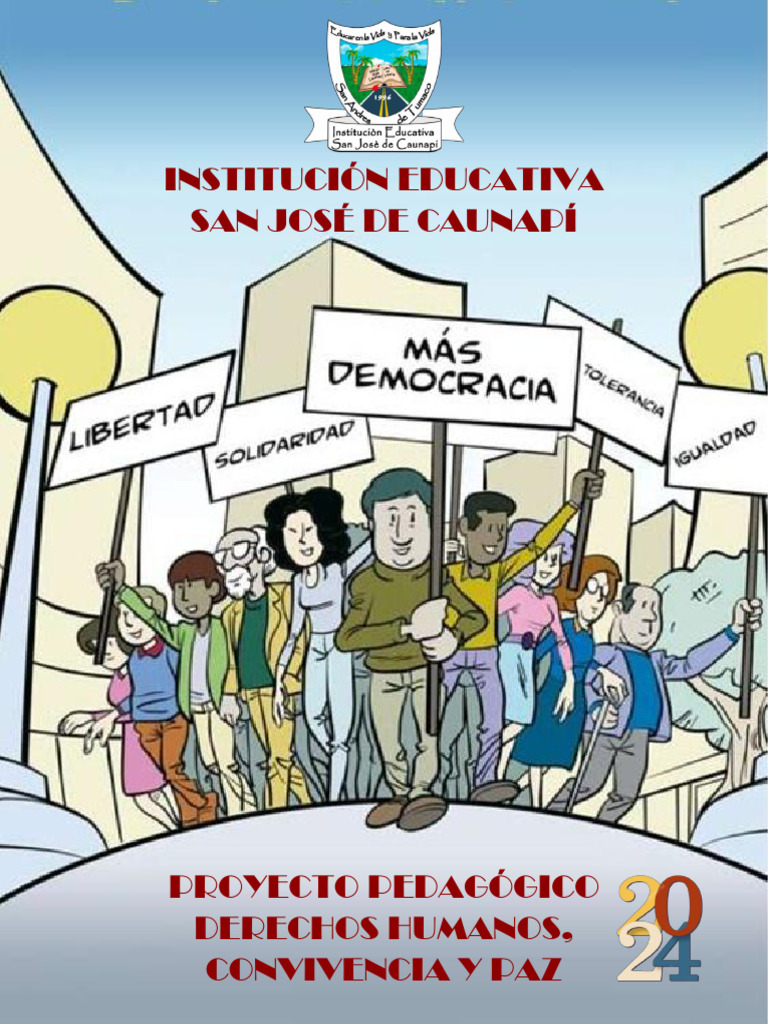 16d) Proyecto Pedagógico Transversal de Derechos Humanos Convivencia y Paz | Descargar gratis ...