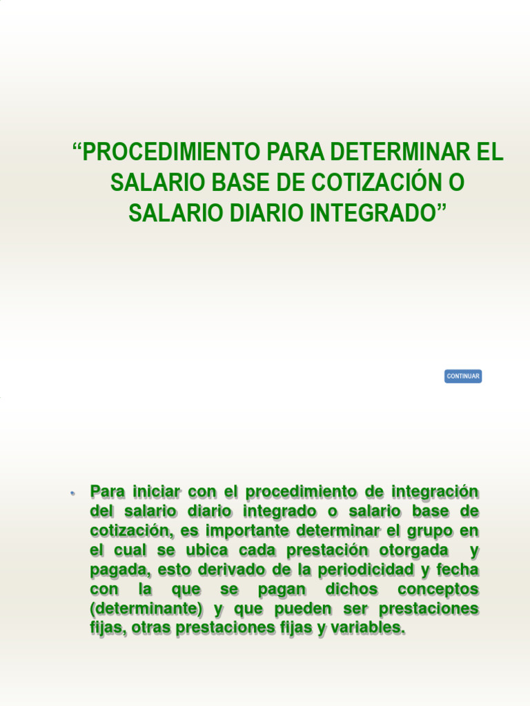 Salario Base Integrado | PDF | Salario | Economias