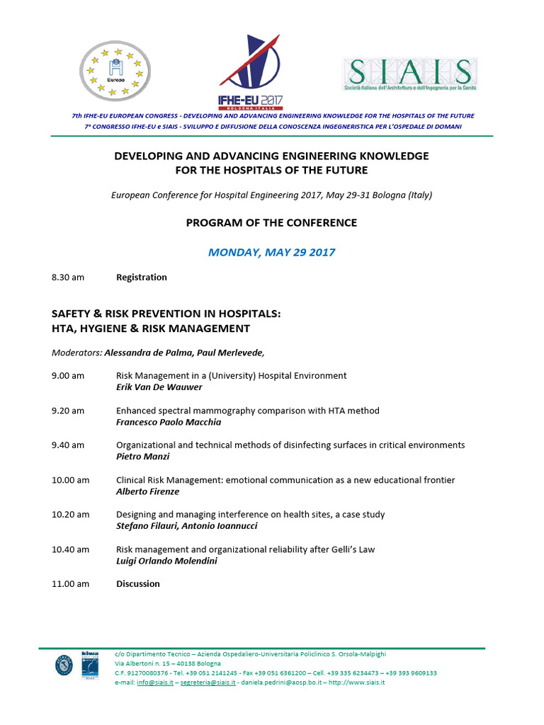 Programma IFHE English | Download Free PDF | Health Care