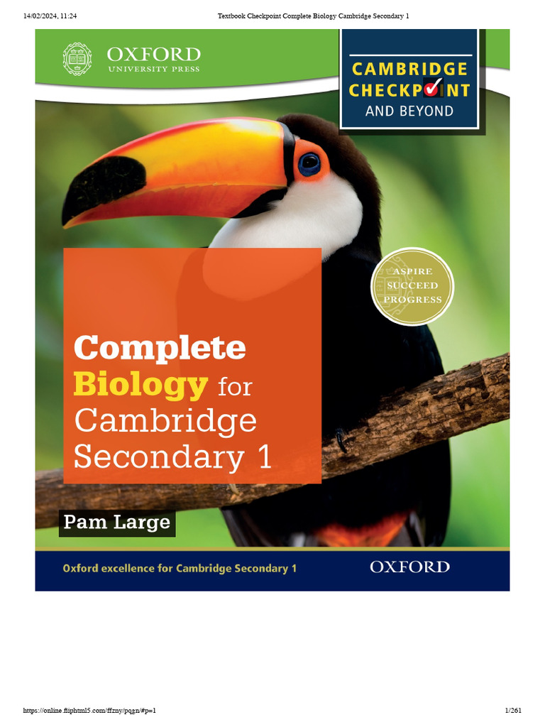 Complete Biology for Cambridge 1 | PDF