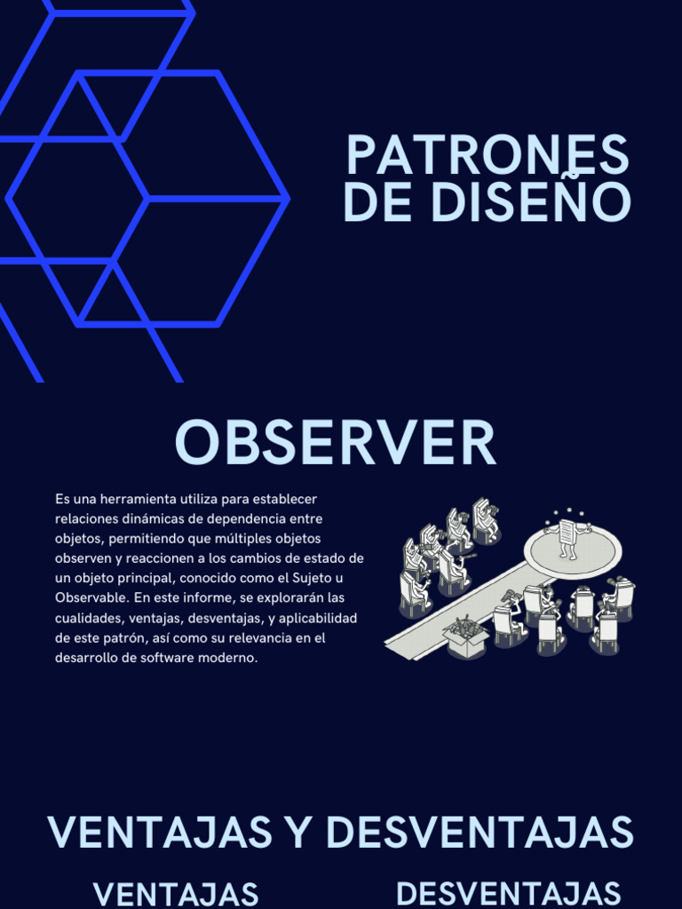 Presentacion patrones de diseño | PDF | Software | Arquitectura de sistemas
