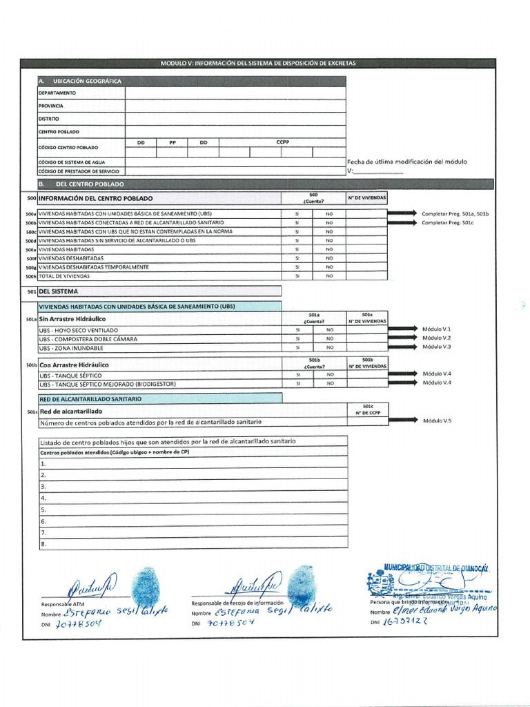 Ficha Del Modulo V | PDF