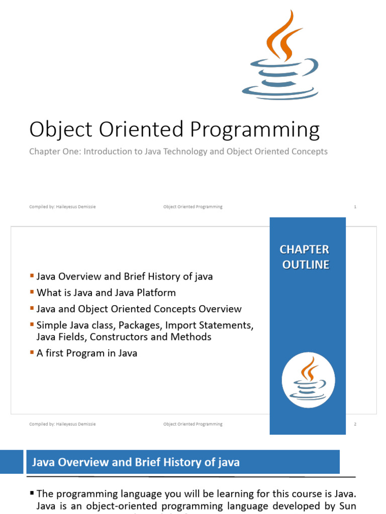 Bahir Dar Chapter One Pdf Inheritance Object Oriented Programming Object Oriented 4694