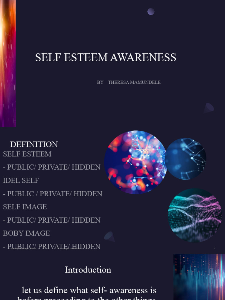 Self Esteem Awareness | PDF | Self Esteem | Emotions