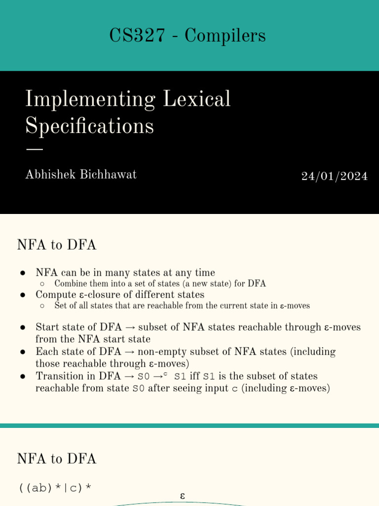 Lecture 5 | PDF | Models Of Computation | Theory Of Computation
