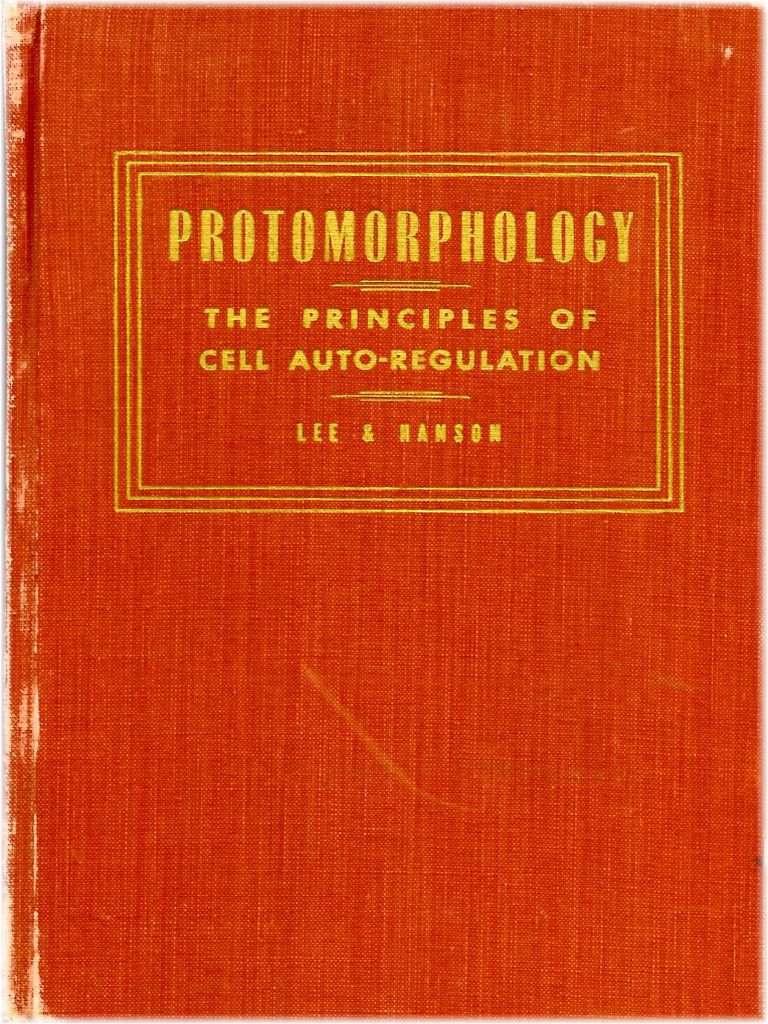 Protomorphology by Royal Lee | PDF | Cell (Biology) | Shock (Circulatory)