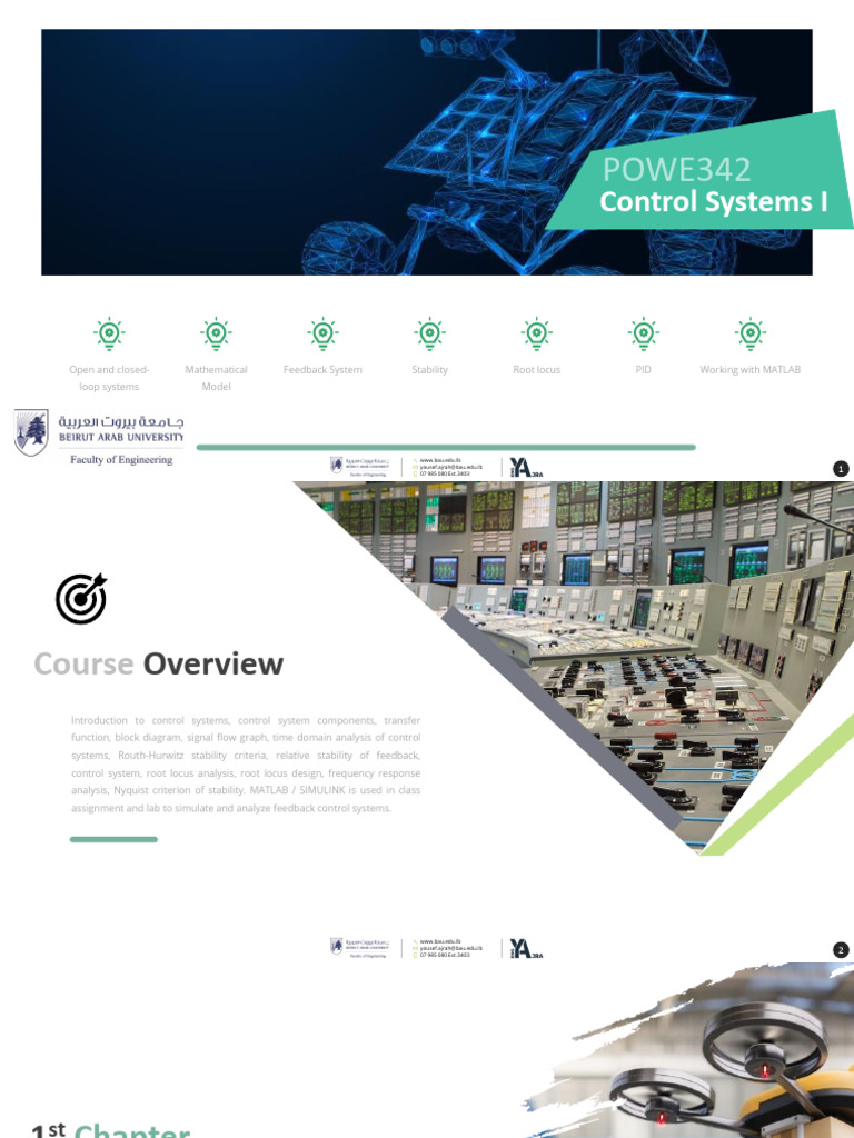 Chapter 01 - Introduction, Open & Closed-Loop Systems | PDF | Control Theory | Feedback