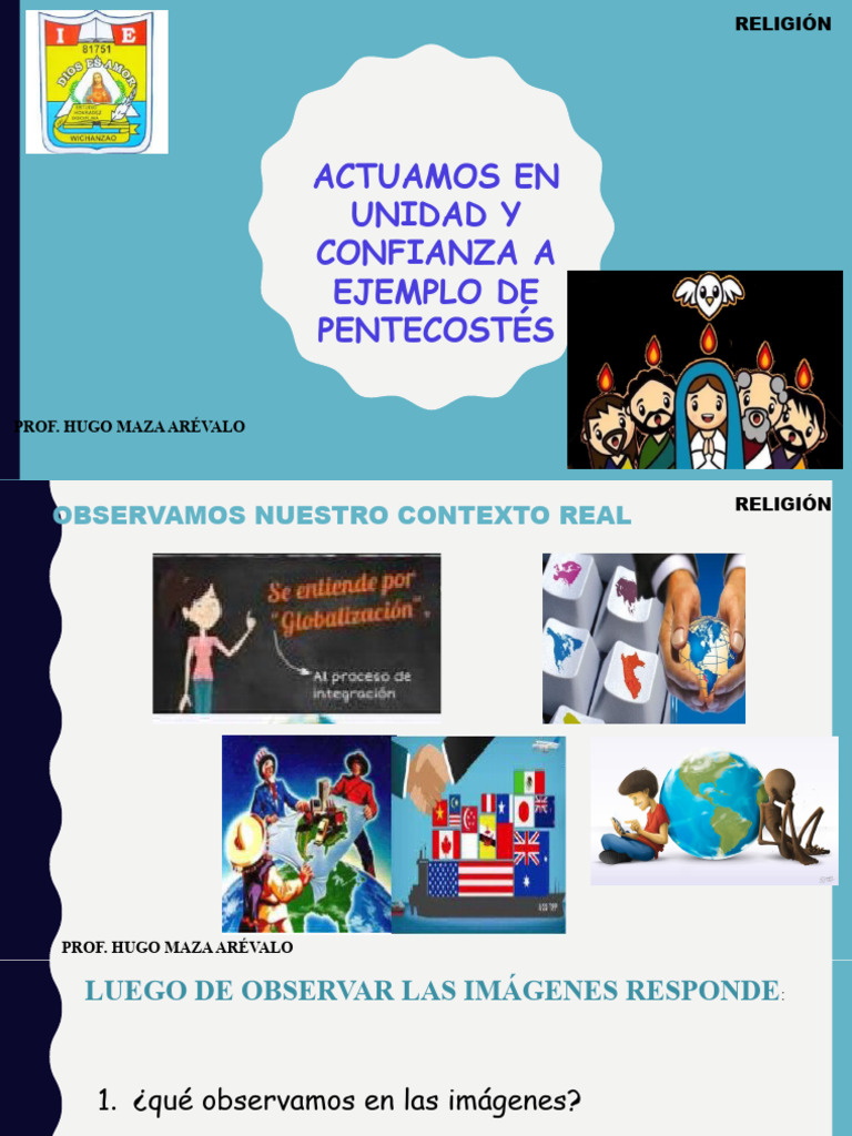 Actv. 03 - Eda 04 - Diapos | PDF | Religión y espiritualidad