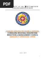 EOC Standard Operating Procedure Guide | PDF | Incident Command System