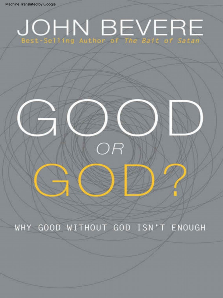 Good or God Why Good Without God Is Not Enough | PDF | Adão e Eva | Jesus