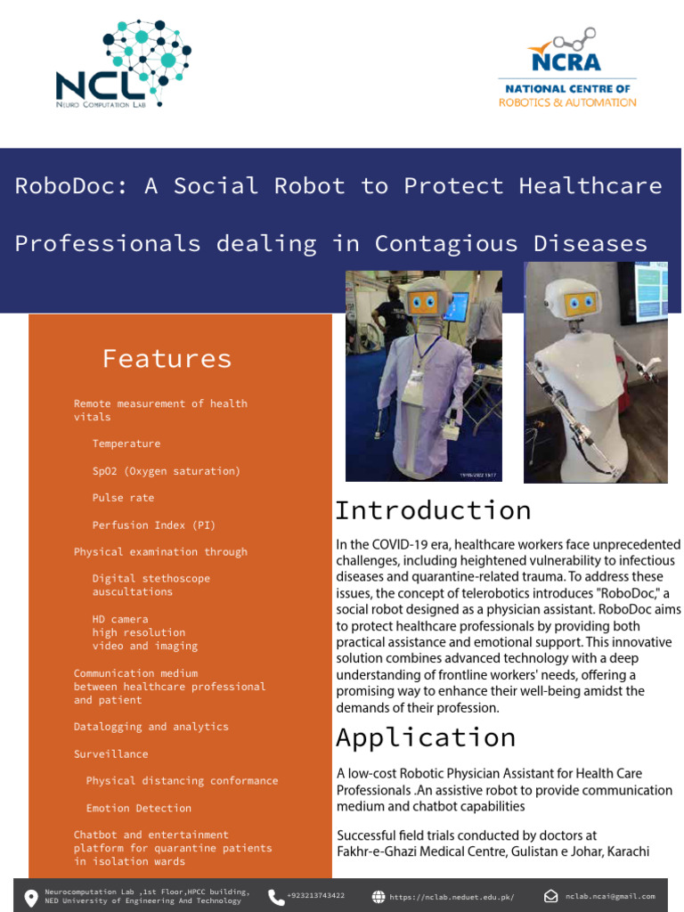 Robo Brochure | PDF | Health Care | Health Professional