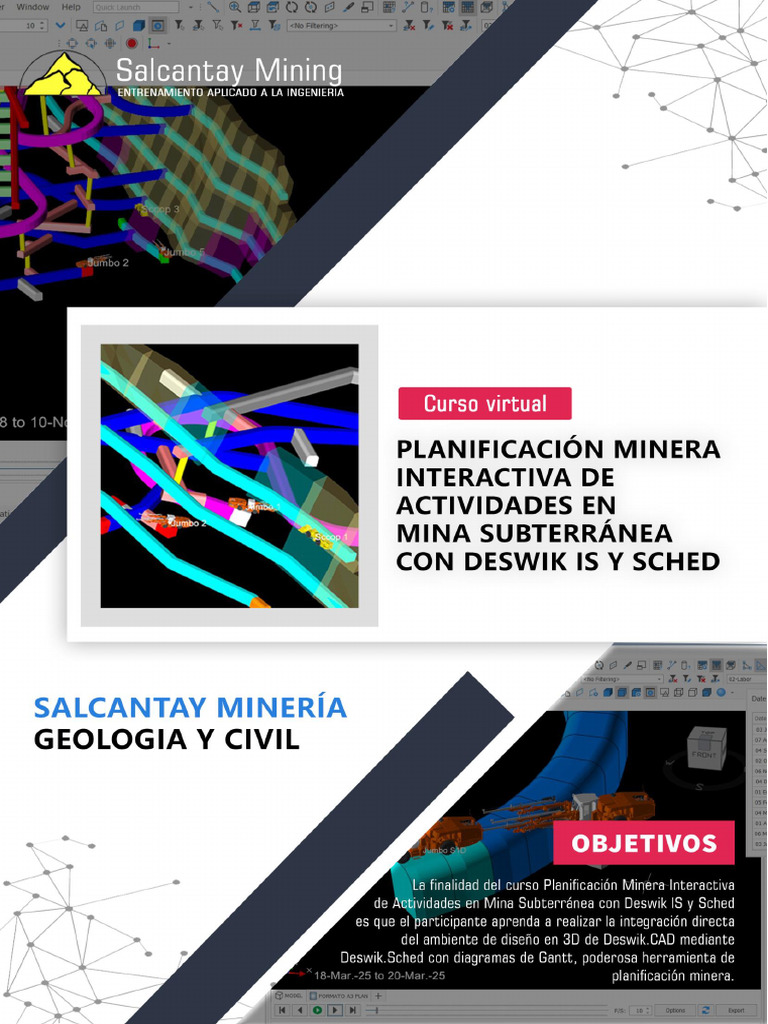 Planificación Minera Interactiva de Actividades en Mina Subterránea Con ...