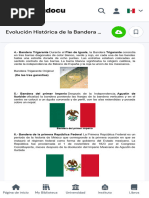 Bandera del Imperio de Iturbide 1822 | PDF