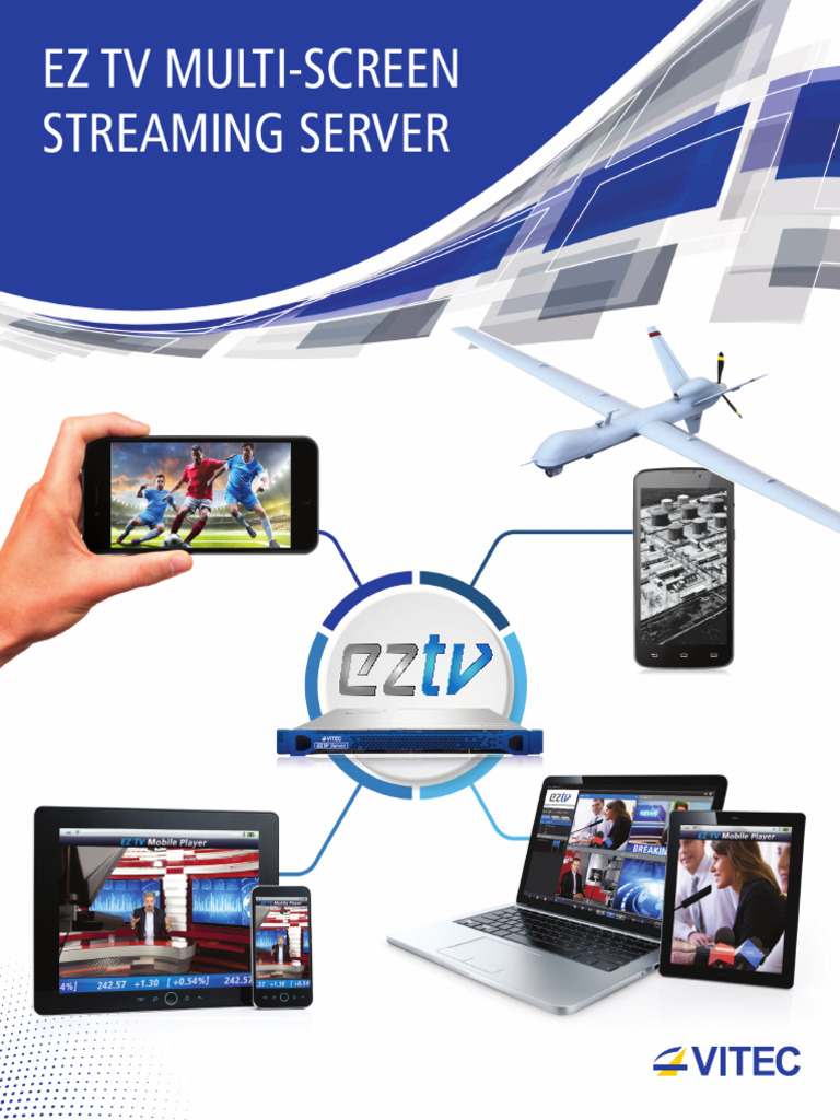 EZ TV Multi Screen Streaming Server Brochure 19-L | PDF | Streaming ...