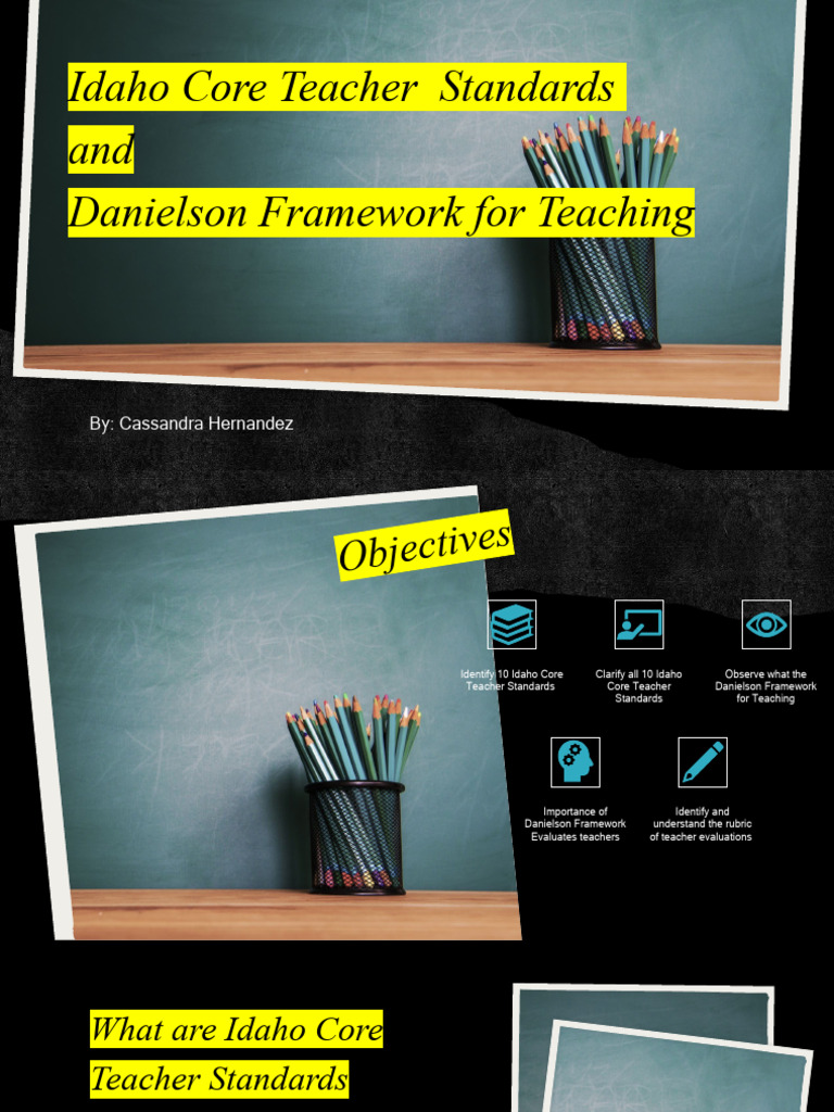 Hernandez Idahocoreteacherstandards 1 | PDF | Educational Assessment ...