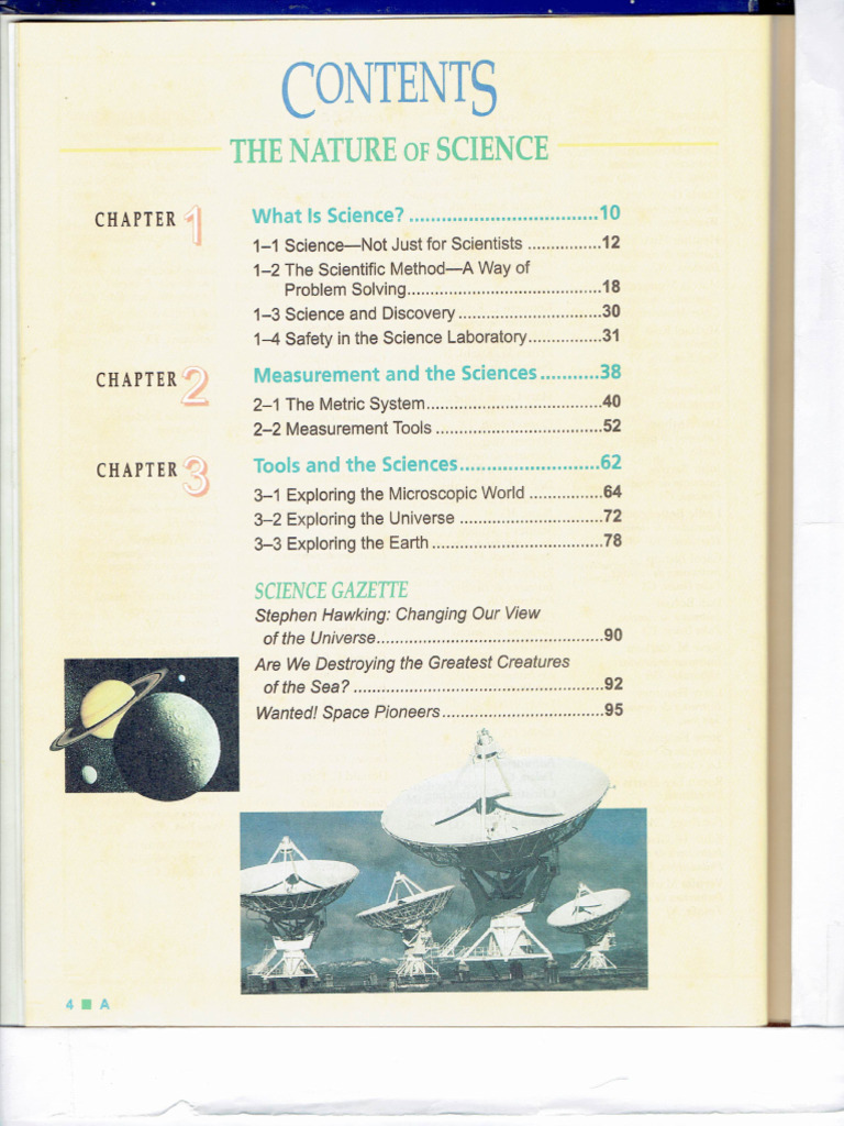 Chapter 1 What Is Science (Pgs. 11-32) | PDF