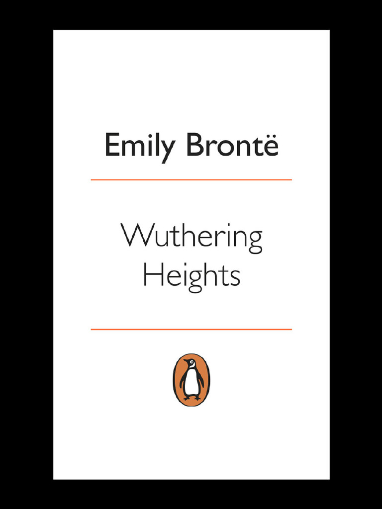 Wuthering Heights by Emily Bronte | PDF | Emily Brontë | Charlotte Brontë