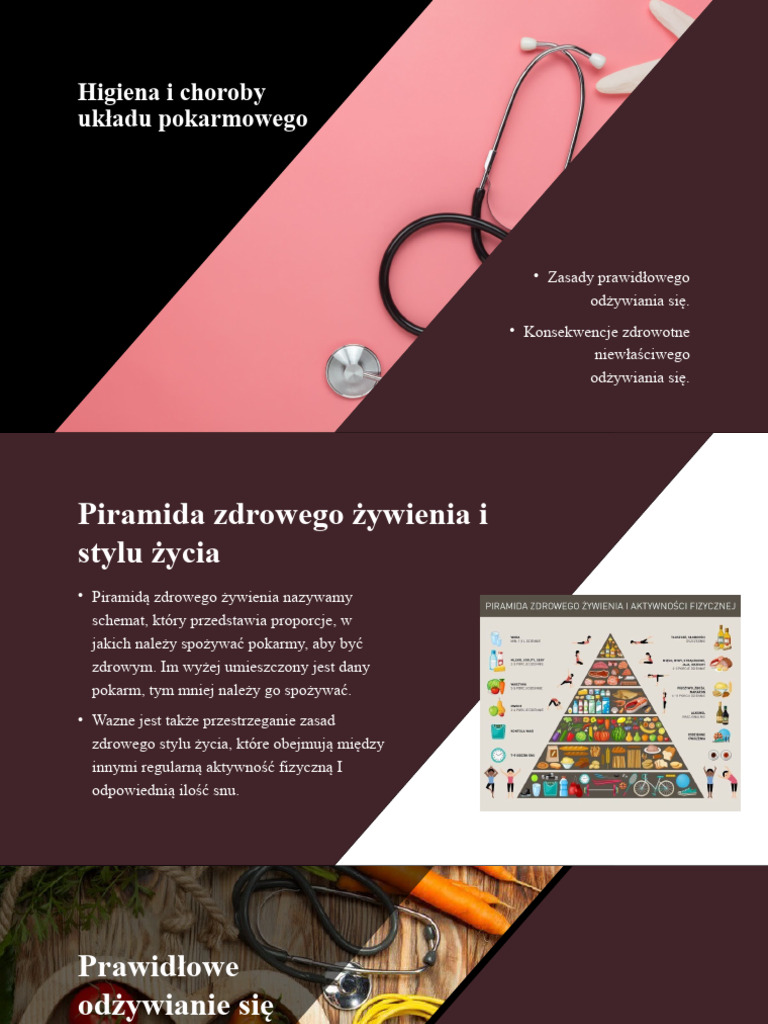 Higiena I Choroby Ukladu Pokarmowego | PDF