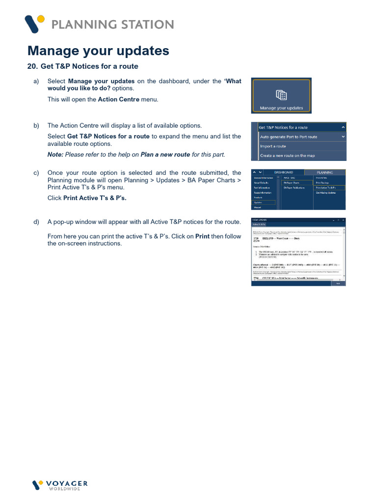 603-Get T&P Notices For A Route | PDF