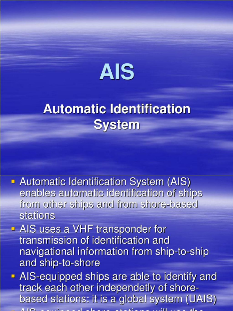 AIS | PDF
