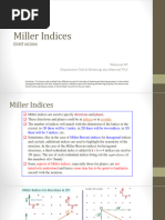 Hexagonal Miller-Bravais Indices Explained | PDF | Condensed Matter ...