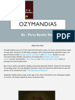 Ozymandias - Annotated Poem - 1 | PDF | Sonnets | Stanzaic Form