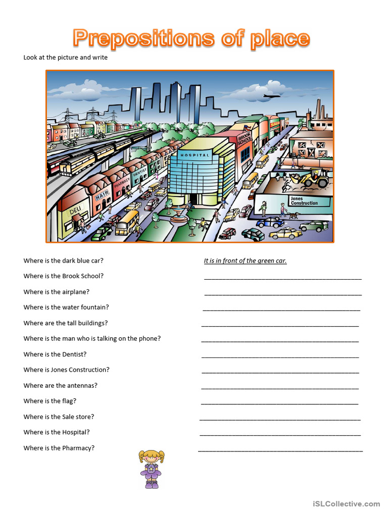 Prepositions of Place | PDF | Career & Growth | Social Science