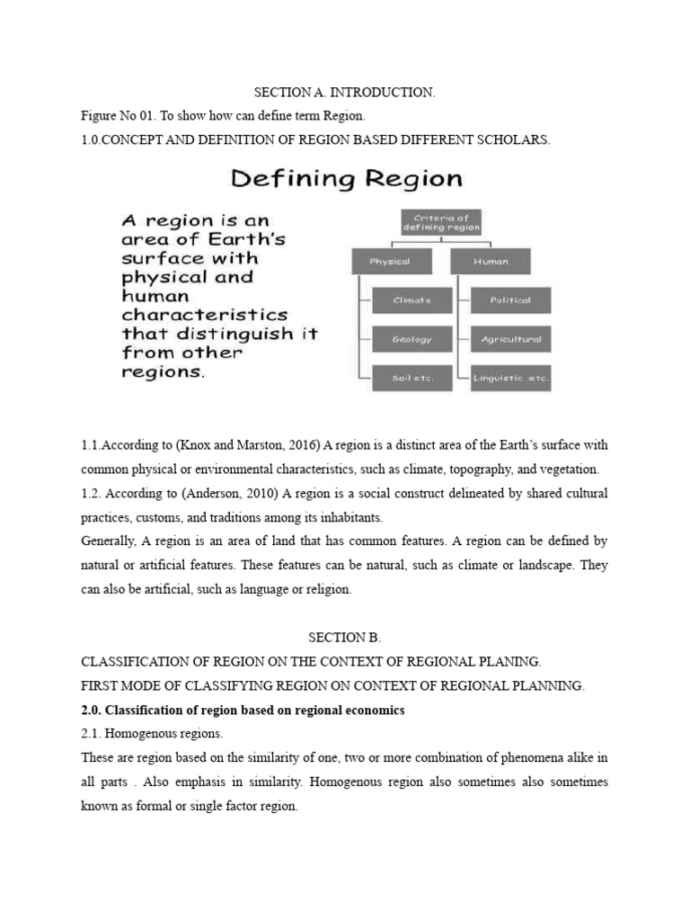 Regional Planning. | PDF | Tanzania | Resource