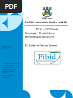 Modelo Relatório PIBID | PDF | Escolas