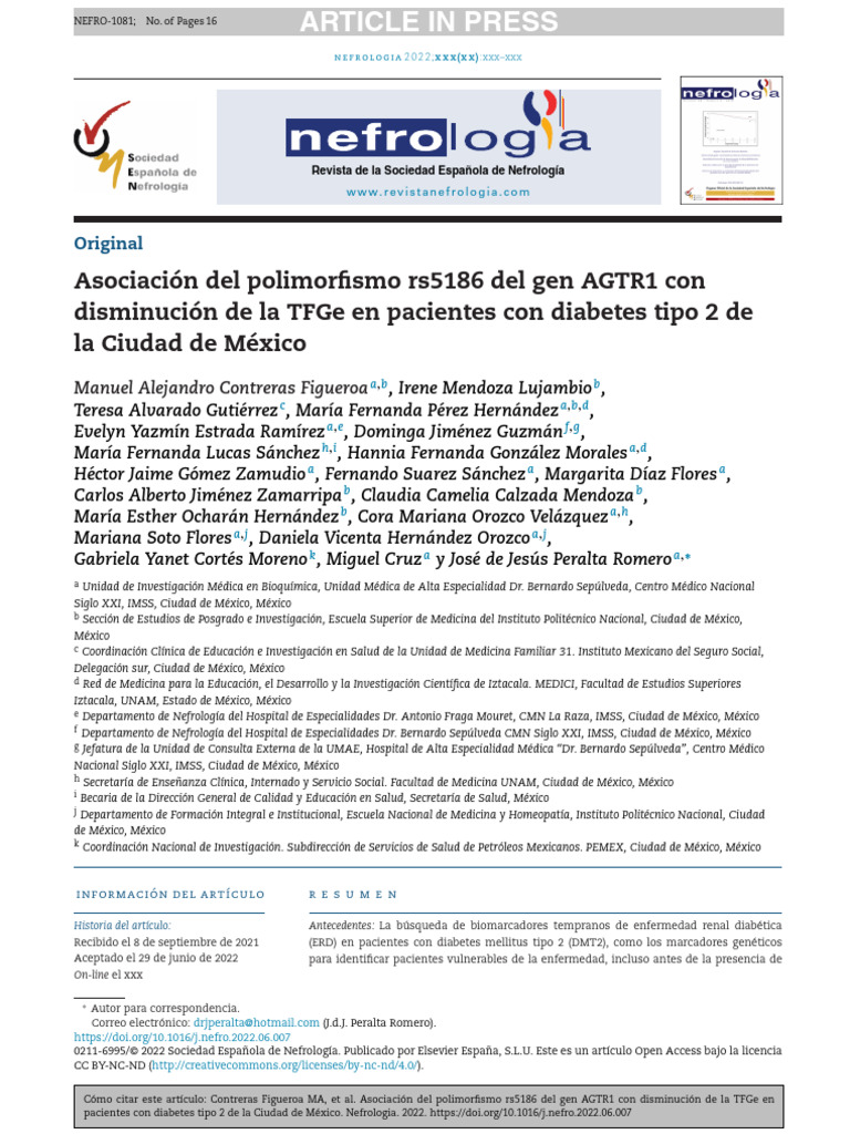 Association of the rs5186 polymorphism of the AGTR1 gene with decreased ... Association of the rs5186 polymorphism of the AGTR1 gene with decreased ...