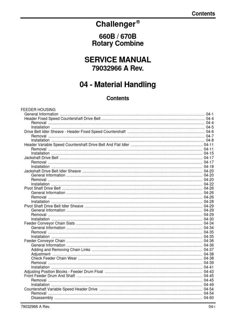 Master 04 Material Handling PDF | Download Free PDF | Belt (Mechanical ...