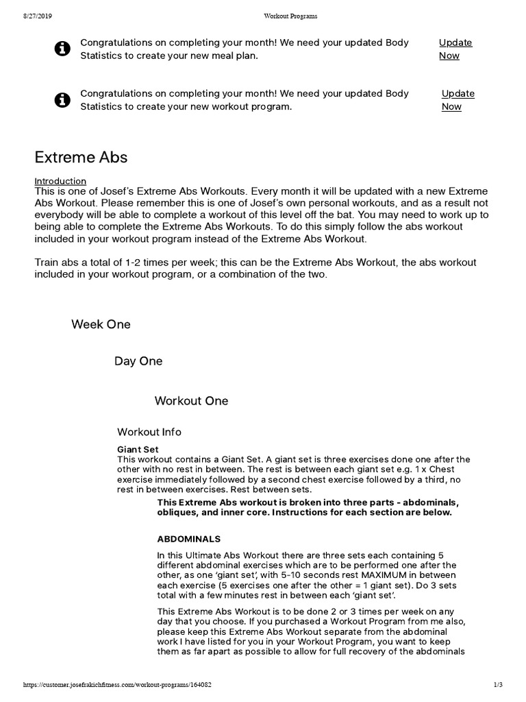 ABSW1D1 | PDF | Abdomen | Physical Exercise