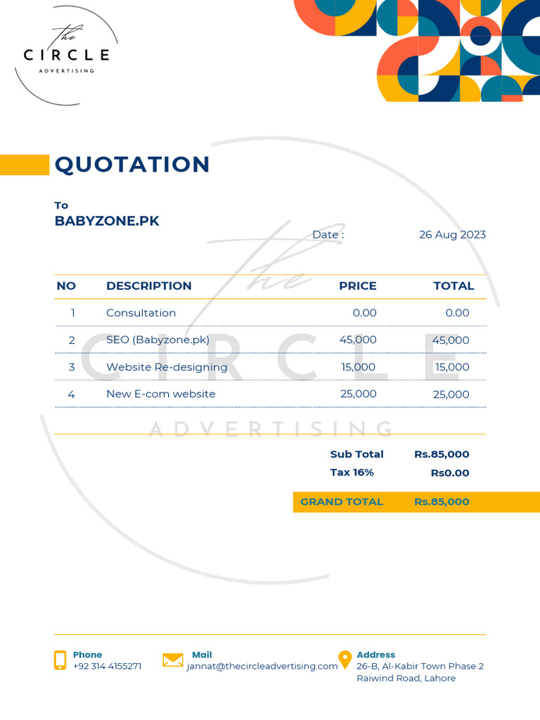 Circle Quotation - 20230828 - 152429 - 0000 | PDF