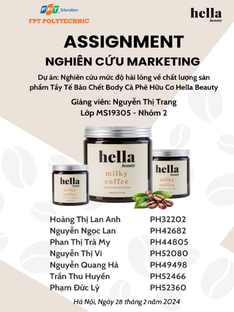 Photo-ASM NGHIÊN C U MKT | PDF