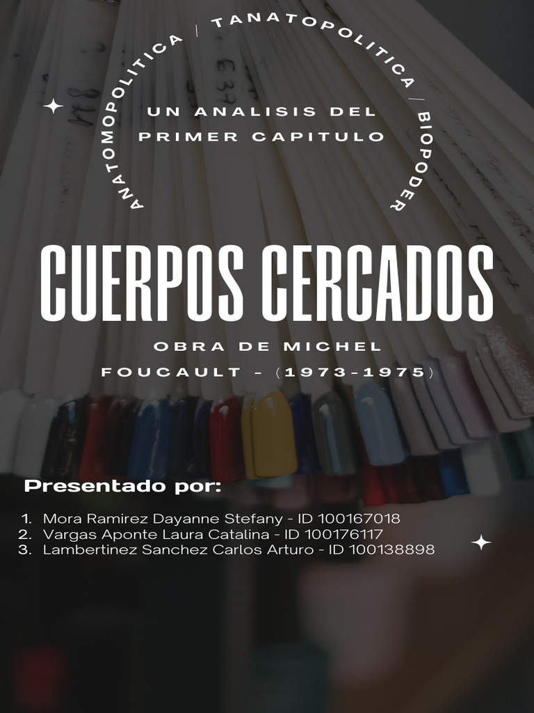 Anatomopolítica y Biopoder según Foucault | PDF | Michel Foucault ...