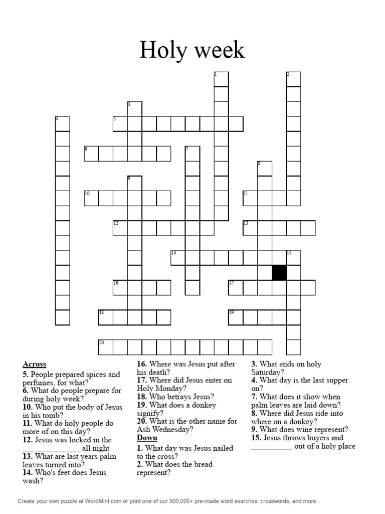 Holy Week | PDF | Catholic Liturgy | Christian Worship And Liturgy