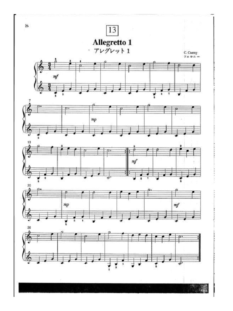 Alegreto | PDF