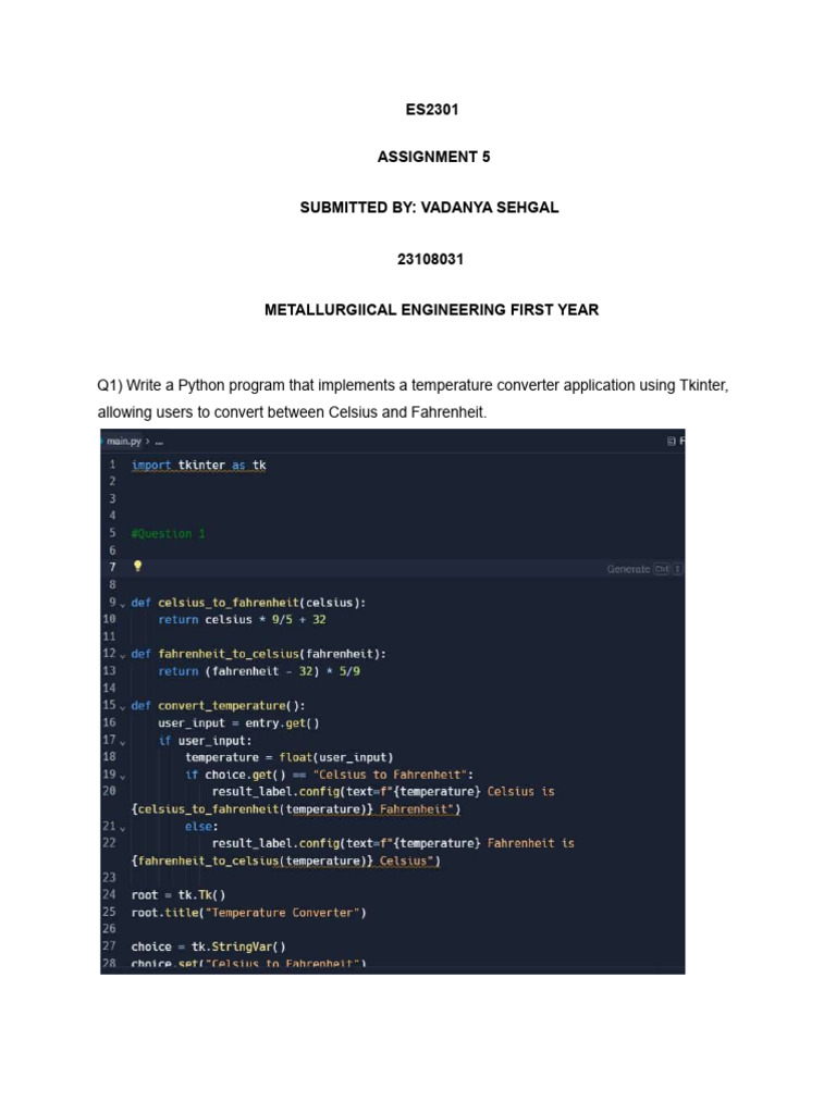 Tkinter Projects for Beginners | PDF
