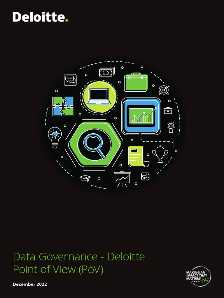 Deloitte Uk Data Governance Point of View | PDF | Governance | Analytics