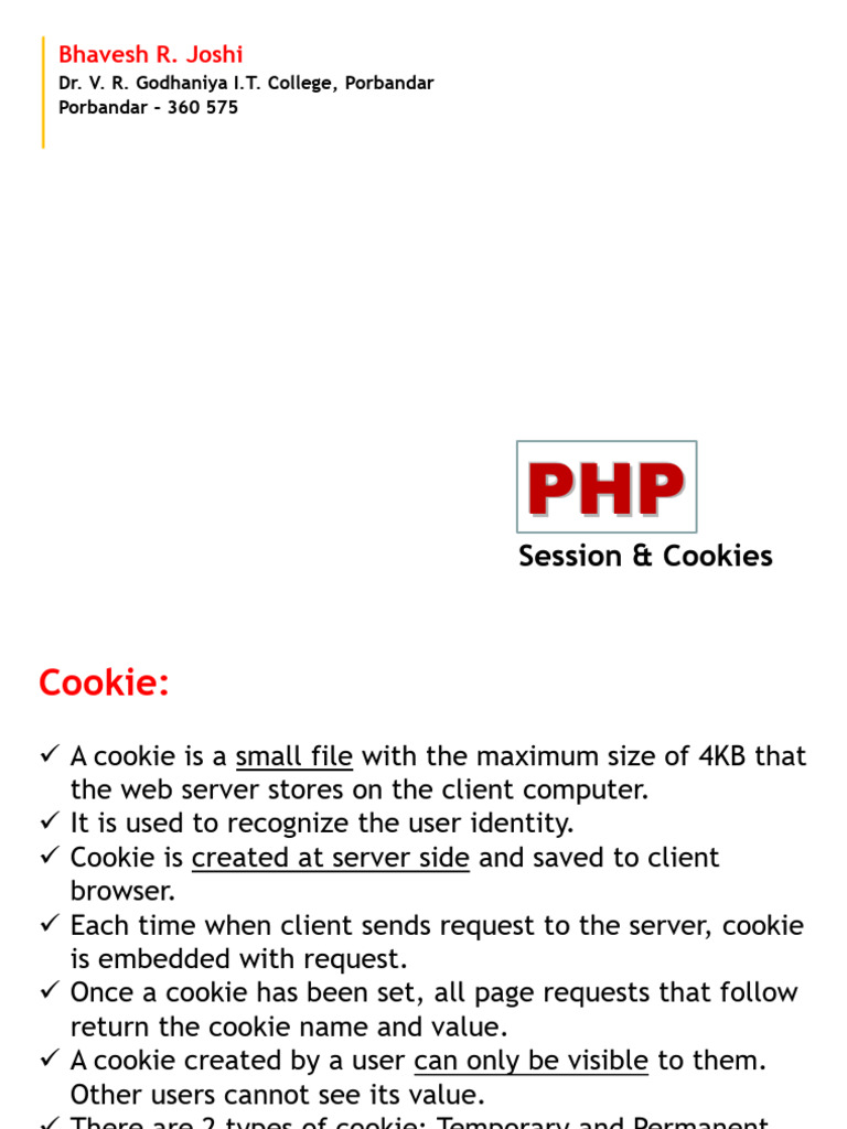 pfpdp | PDF | Http Cookie | Web Server