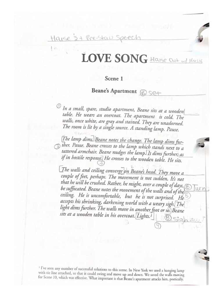 Love Song Sample Paperwork | PDF