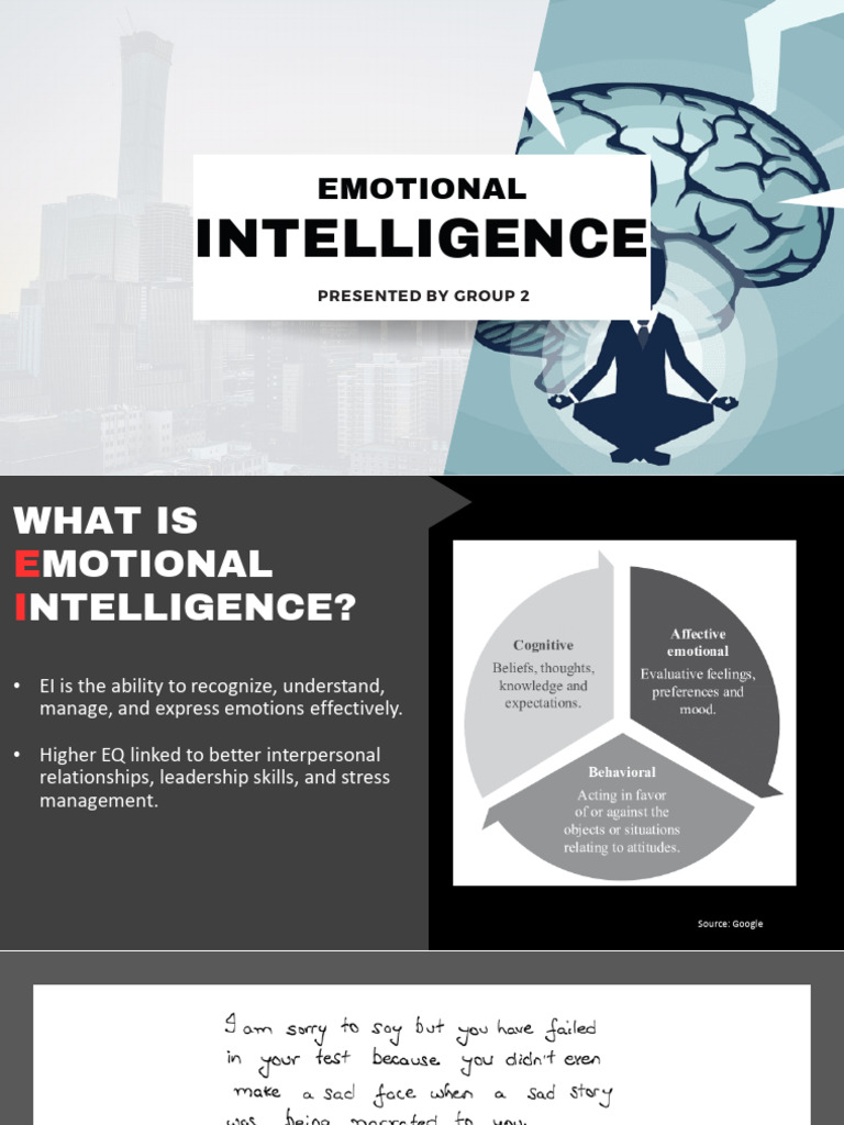 Intelligence: Emotional | PDF | Empathy | Emotions