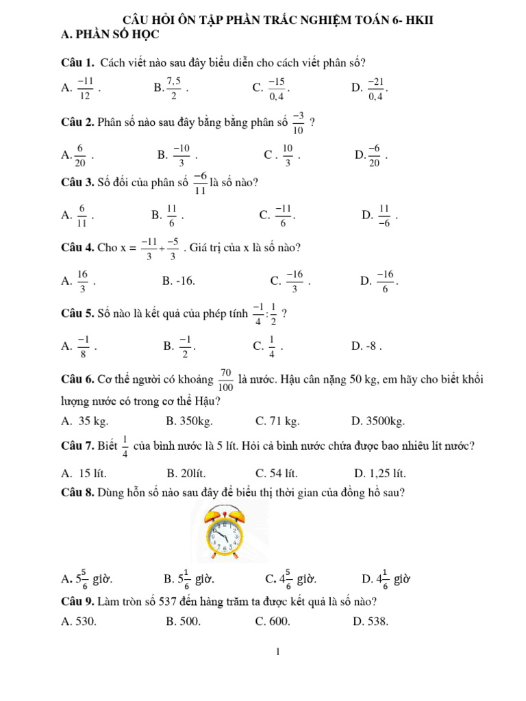 De Cuong On Thi HKII | PDF