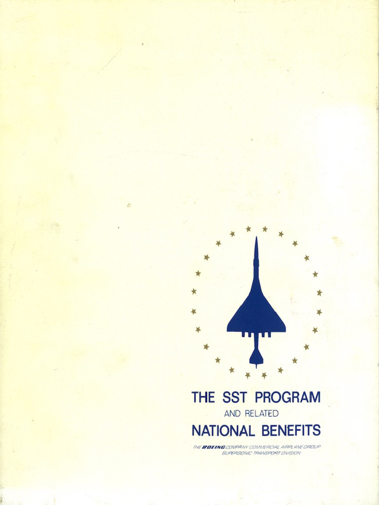 Boeing SST Program and Related National Benefits Brochure | PDF