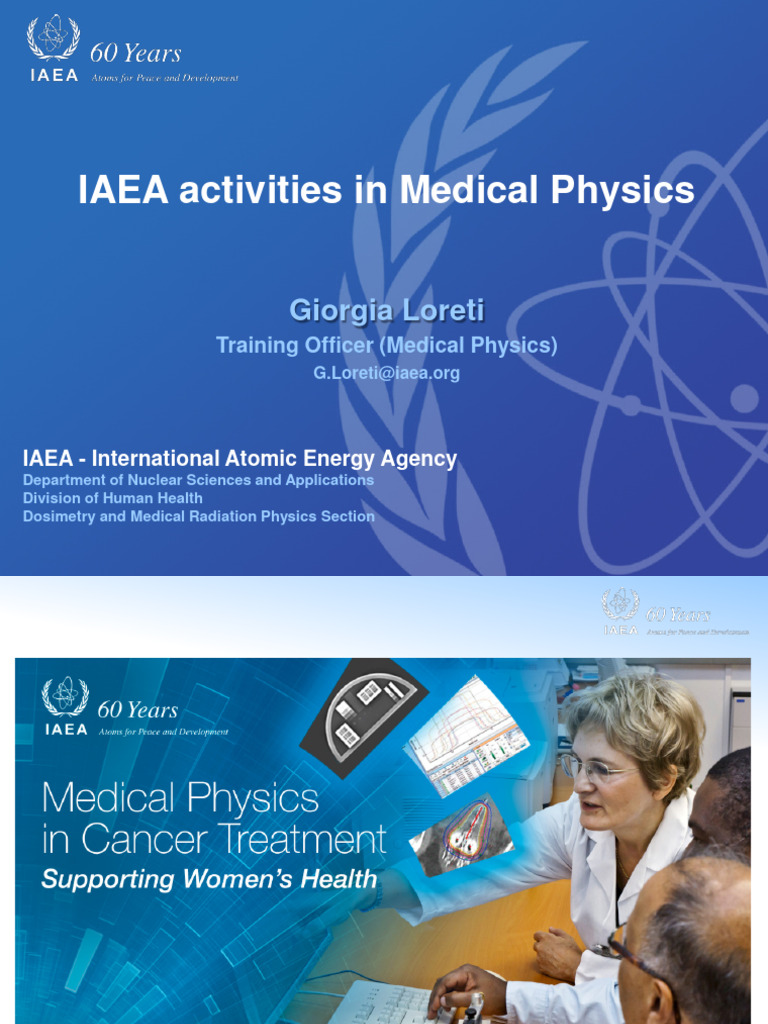 Giorgia Loreti IDMP2017 IAEA | PDF | Medical Physics | Dosimetry