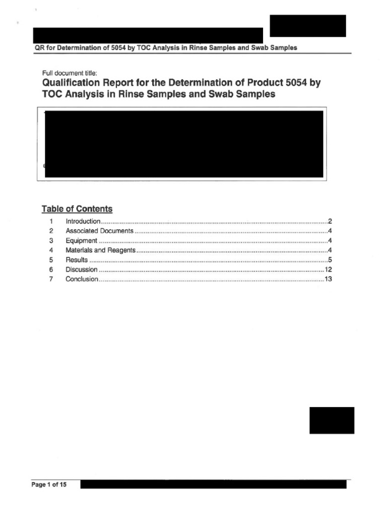 TOC Study - Redacted | PDF